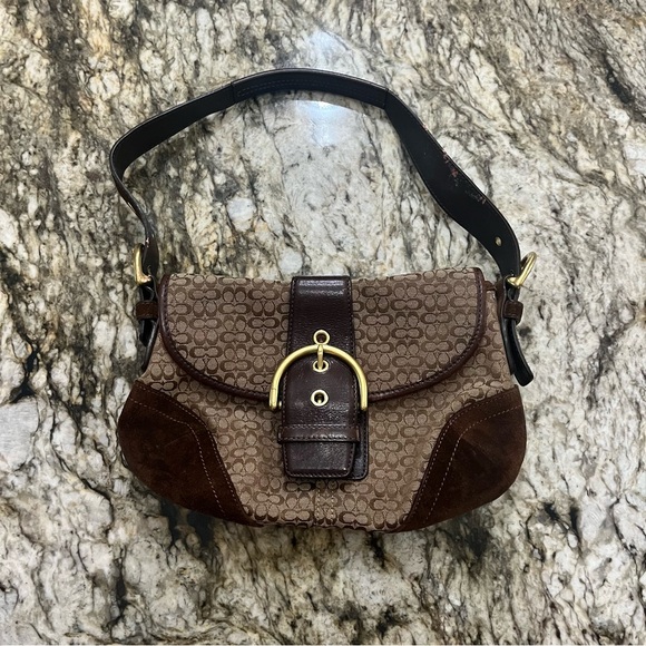 Coach | Bags | Coach Soho Monogram Shoulder Bag | Poshmark